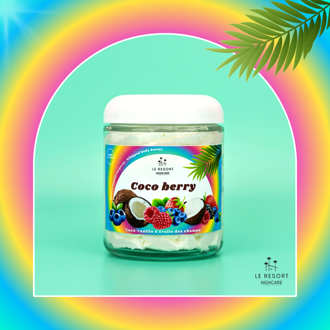Crème fouettée corporelle 🥥🍓🌈🎨🤎🌅 Coco berry – HIGHCARE COSMÉTIQUES